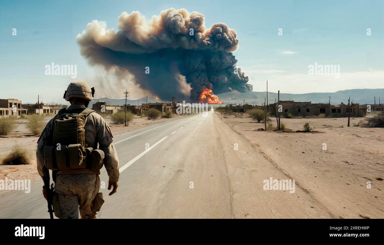 Nuclear waste landscapes hi-res stock photography and images - Alamy