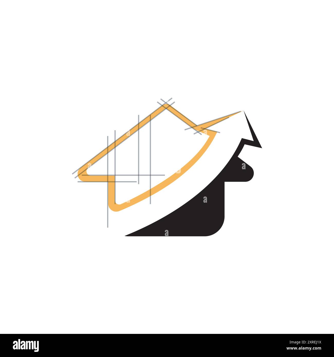 Home renovation and flip house logo design concept vector image. Flip ...