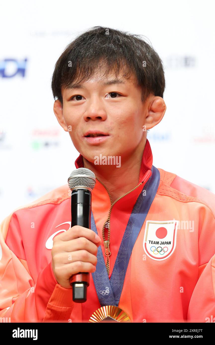 Paris, France. 10th Aug, 2024. Rei Higuchi (JPN) Wrestling : Gold ...