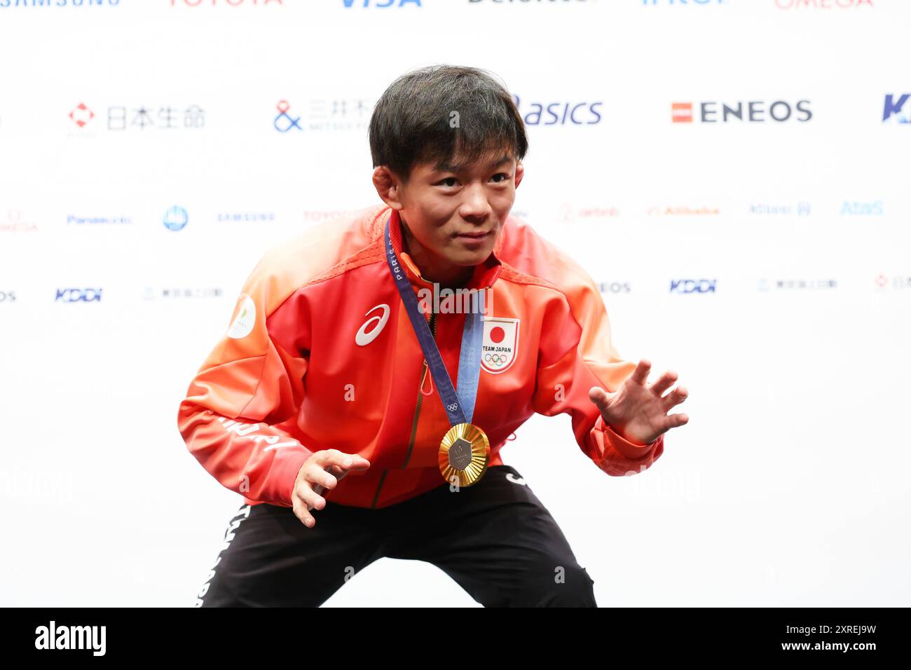 Paris, France. 10th Aug, 2024. Rei Higuchi (JPN) Wrestling : Gold ...