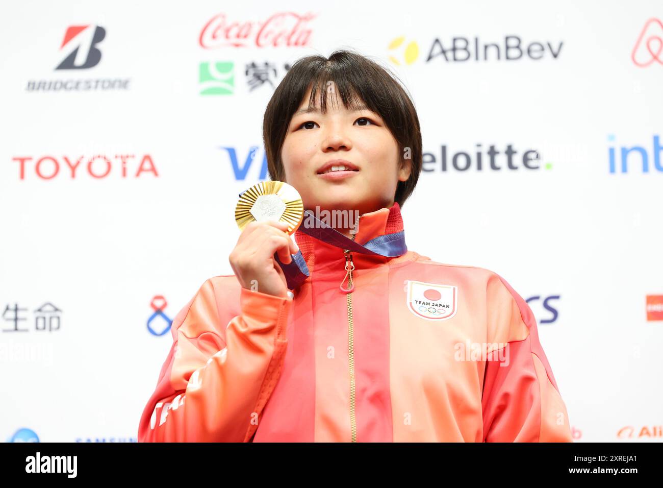 Paris, France. 10th Aug, 2024. Tsugumi Sakurai (JPN) Wrestling : Gold ...