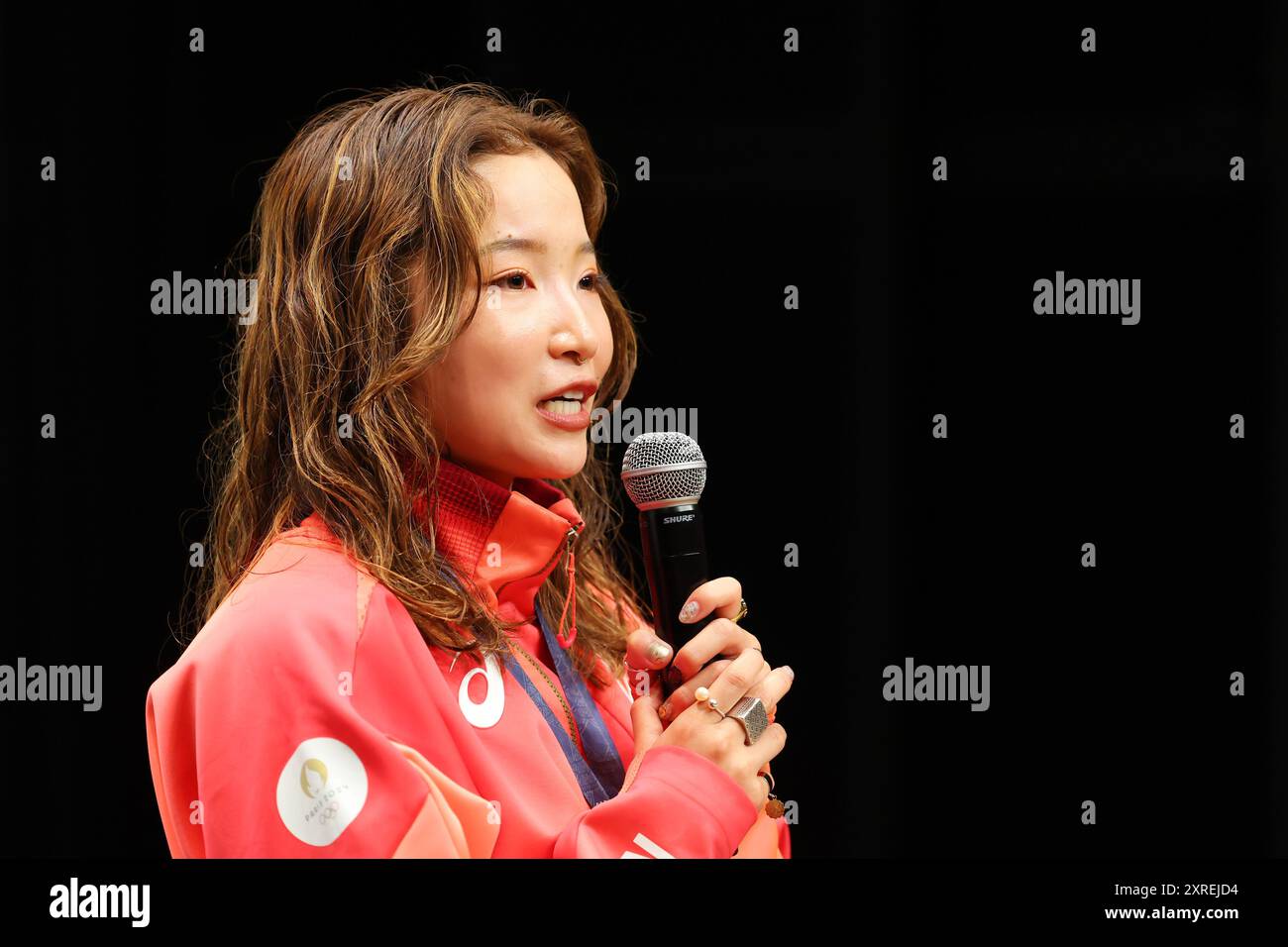 Paris, France. 10th Aug, 2024. Ami Yuasa/Ami (JPN) Breaking : Gold ...