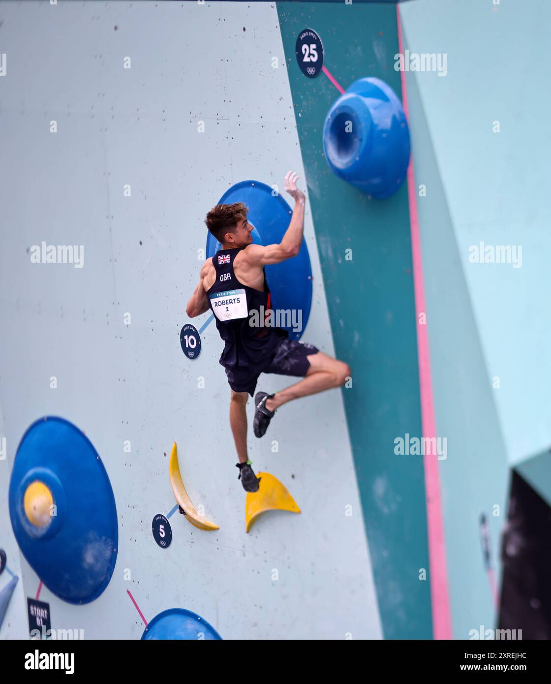 PARIS, FRANCE - AUGUST 09: > on day fourteen of the Olympic Games Paris ...
