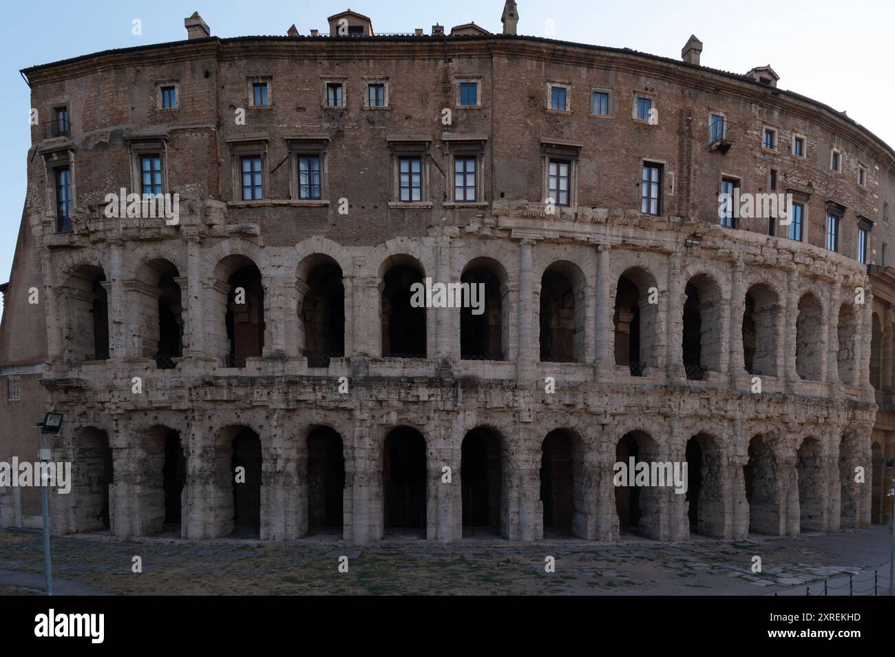 Theatre of Marcellus, ancient open-air theatre in Rome, Italy. Ancient ...