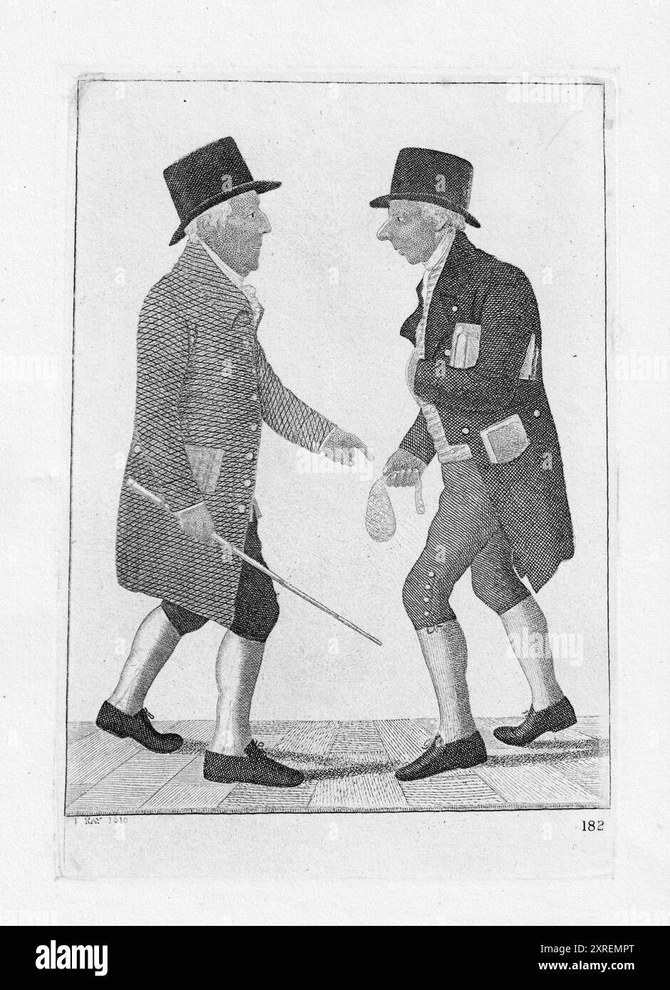 John Kay (1742-1826) - William Coke & John Guthrie, 1810 from ‘A Series ...