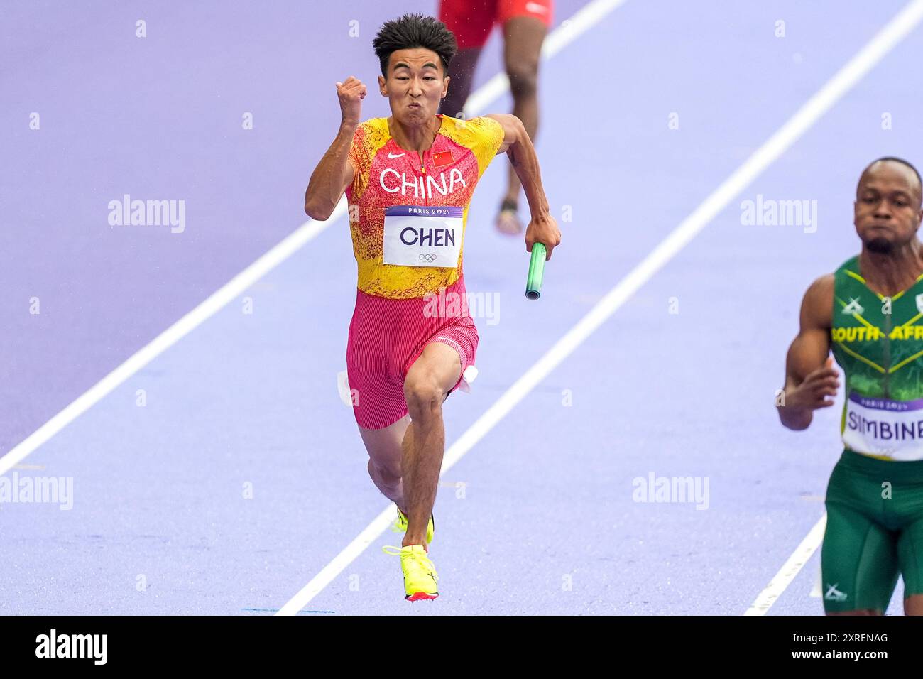 Paris, France. 09th Aug, 2024. PARIS, FRANCE - AUGUST 9: Jiapeng Chen of China competing in the ...