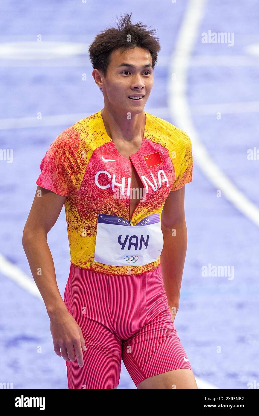 Paris, France. 09th Aug, 2024. PARIS, FRANCE - AUGUST 9: Haibin Yan of ...