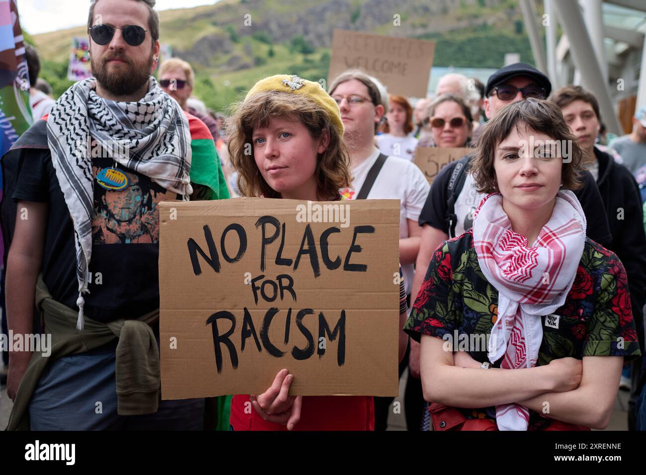 Anti racism scottish parliament hi-res stock photography and images - Alamy