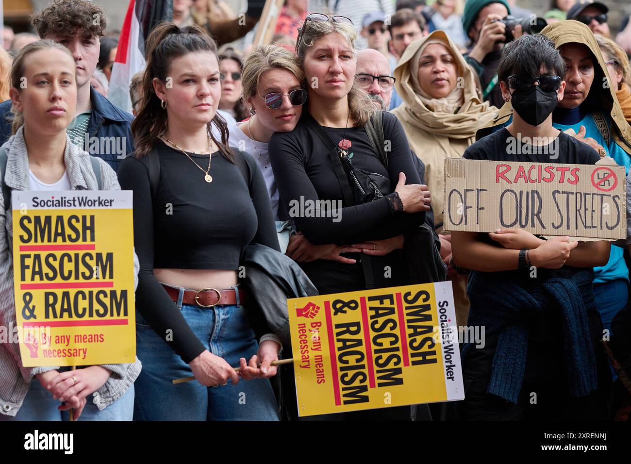 Scottish parliament anti racism 2024 hi-res stock photography and ...