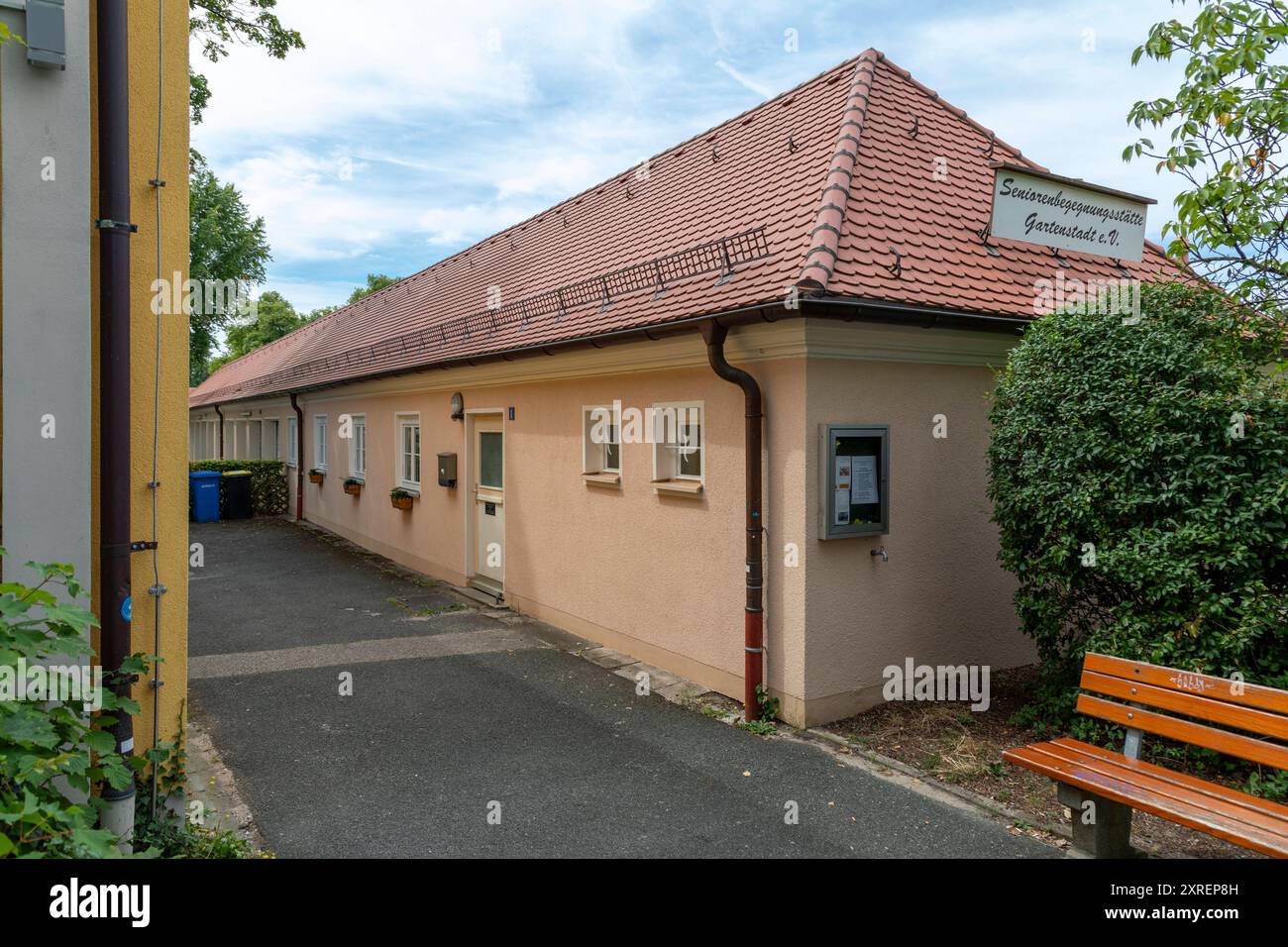 Bilderserie 09.08.2024 Bilder aus der Gartenstadt Nürnberg, einer der ...