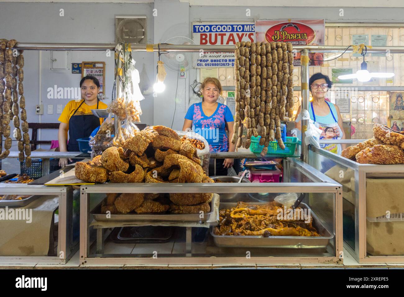Bagnet, or deep fried pork sold at the market in Ilocos Norte ...
