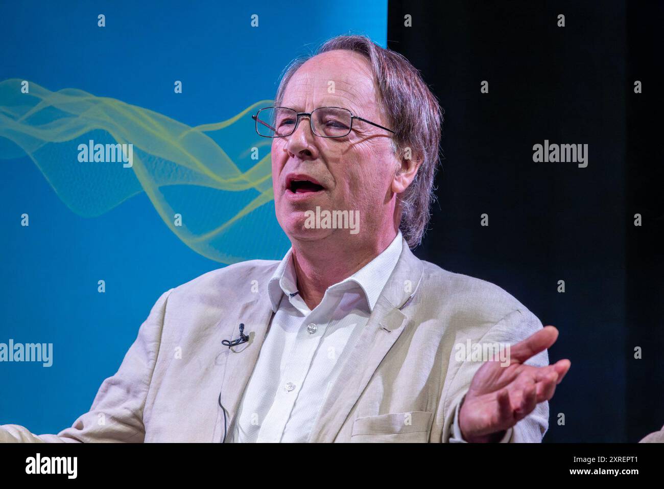 Edinburgh, United Kingdom. 10 August, 2024 Pictured: Michael Crick. The ...