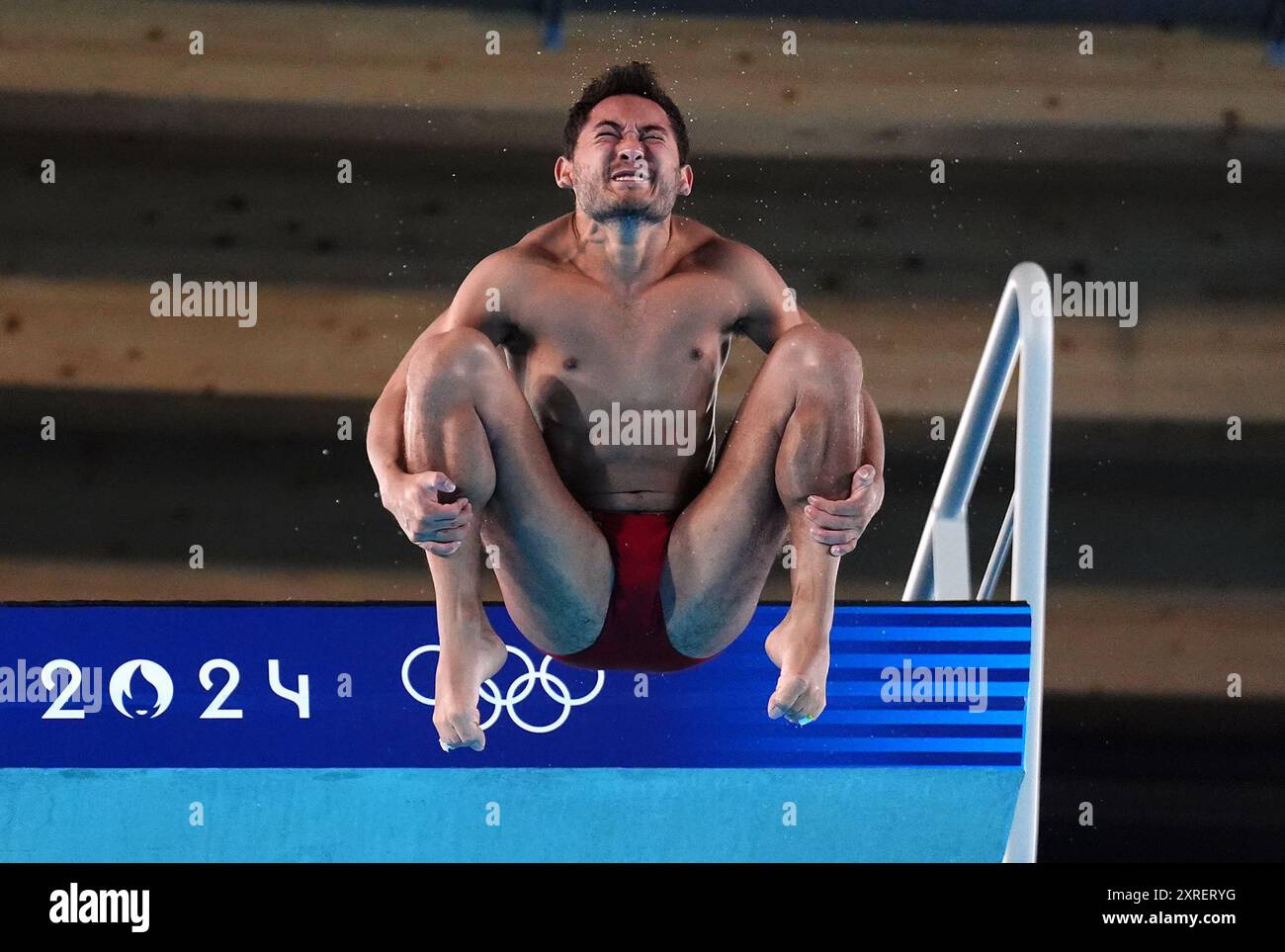 Mexico's Reyes Kevin Berlin during the Men's Diving 10m Platform Final ...