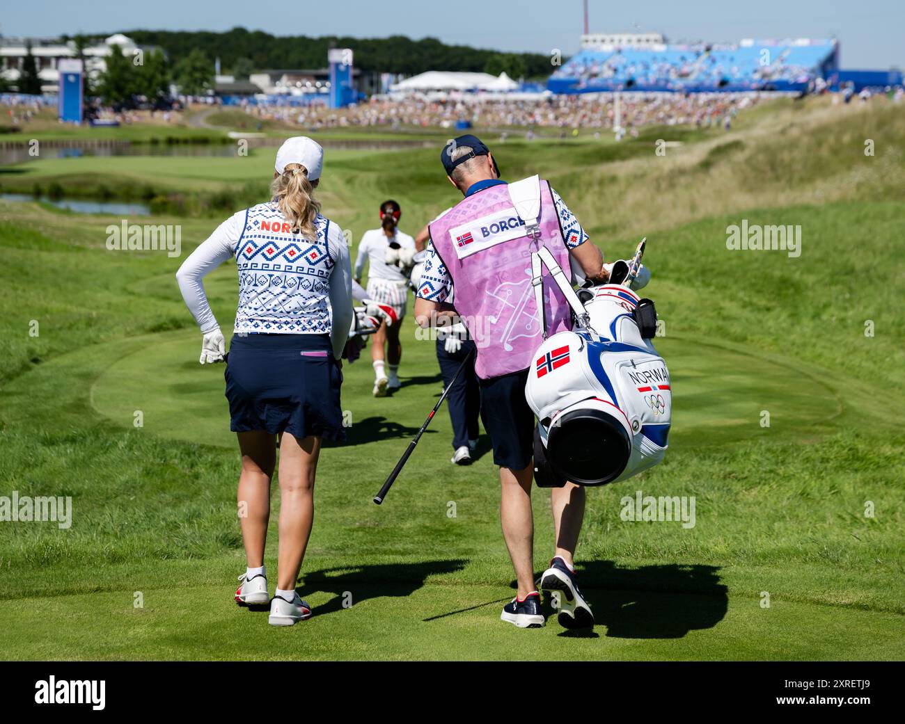 Celine Borge of Norway during the final round of the women's individual ...