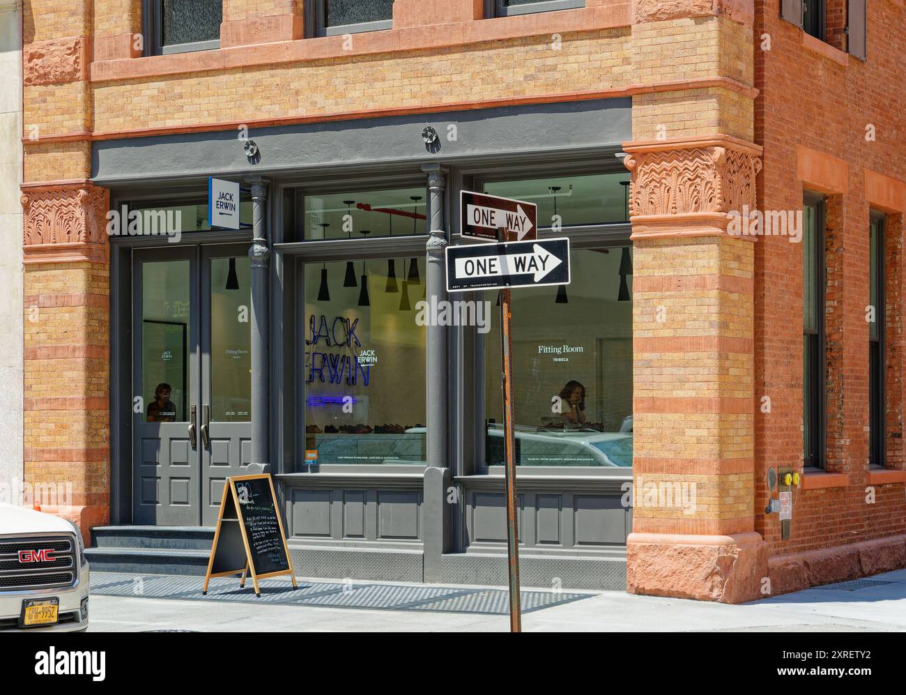 10 Hubert Street is a five-story store and lofts building of brick with ...