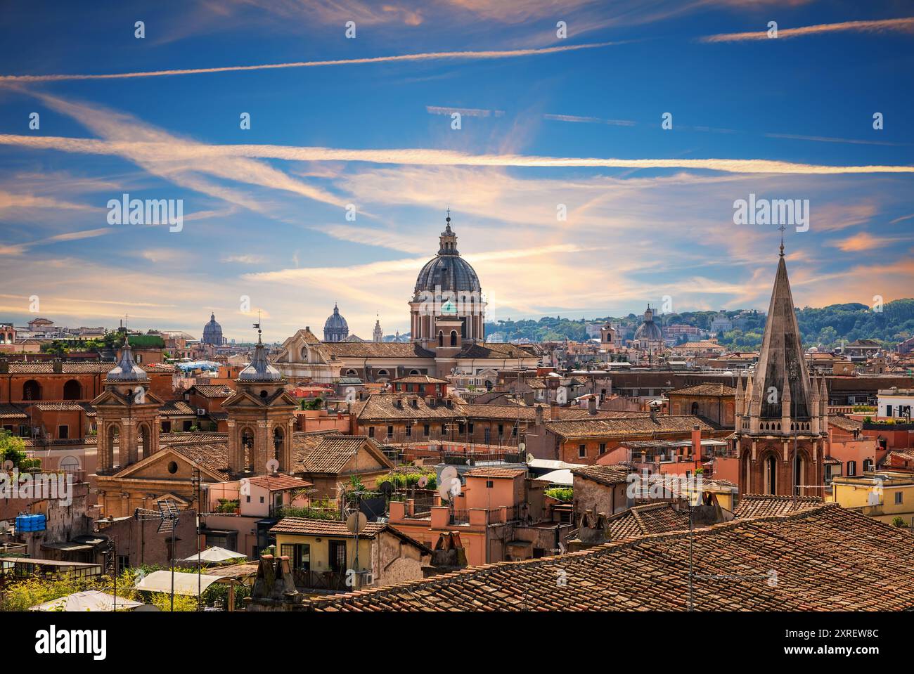 View from the pincian hill hi-res stock photography and images - Alamy