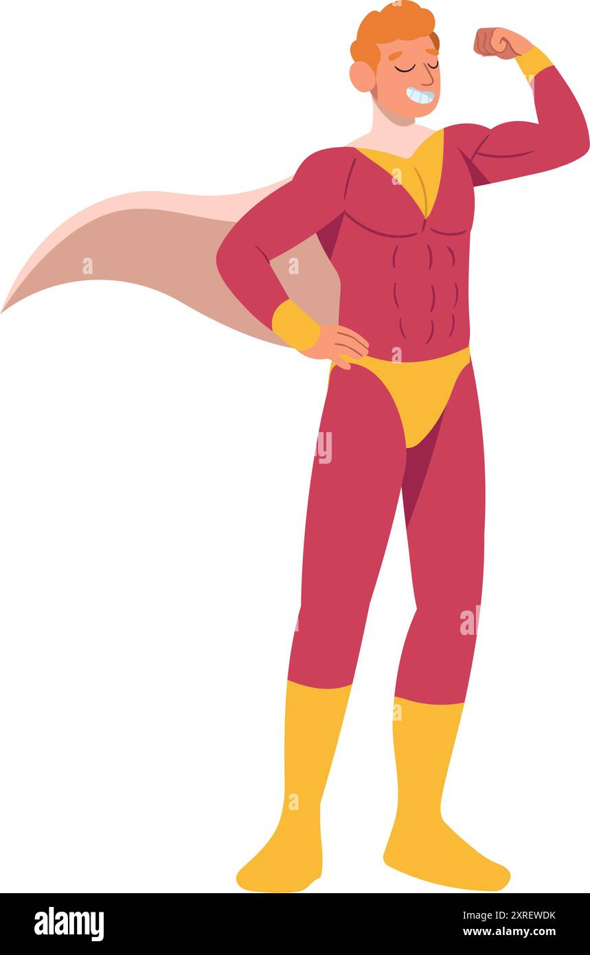 super hero character Stock Vector Image & Art - Alamy