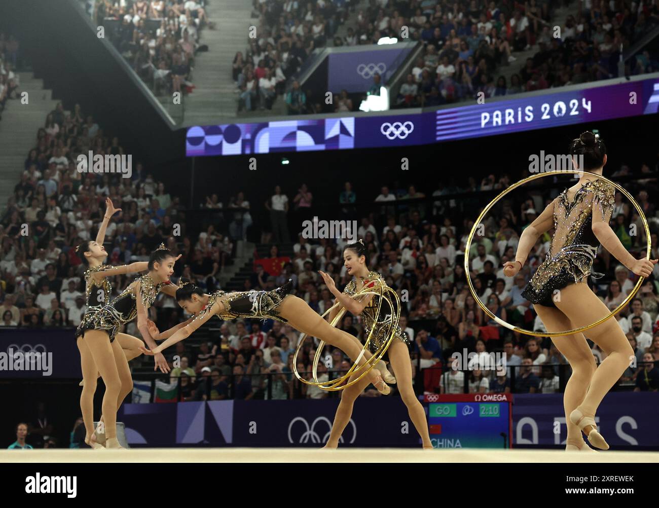 Paris, France. 10th Aug, 2024. Athletes of Team China compete during ...