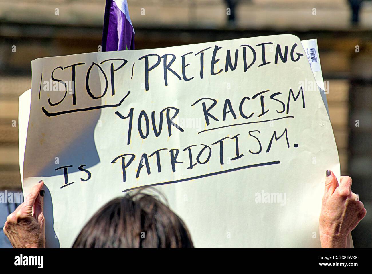 Anti racist fascist rally hi-res stock photography and images - Alamy
