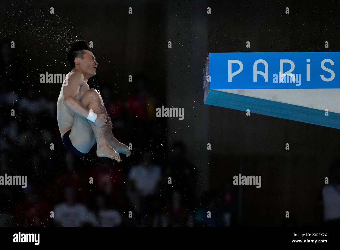 China's Yang Hao competes in the men's 10m platform diving final, at ...