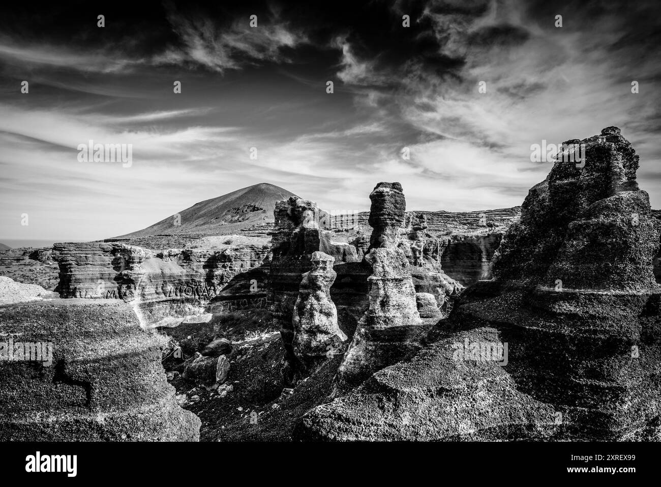 Erosion red rocks geological Black and White Stock Photos & Images - Alamy
