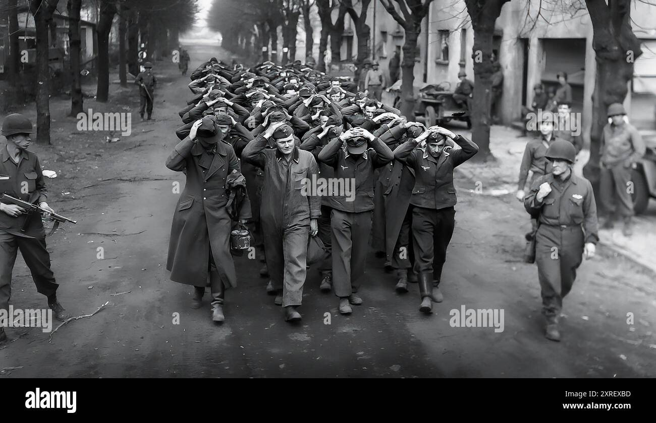 American prisoners of war germany hi-res stock photography and images - Alamy