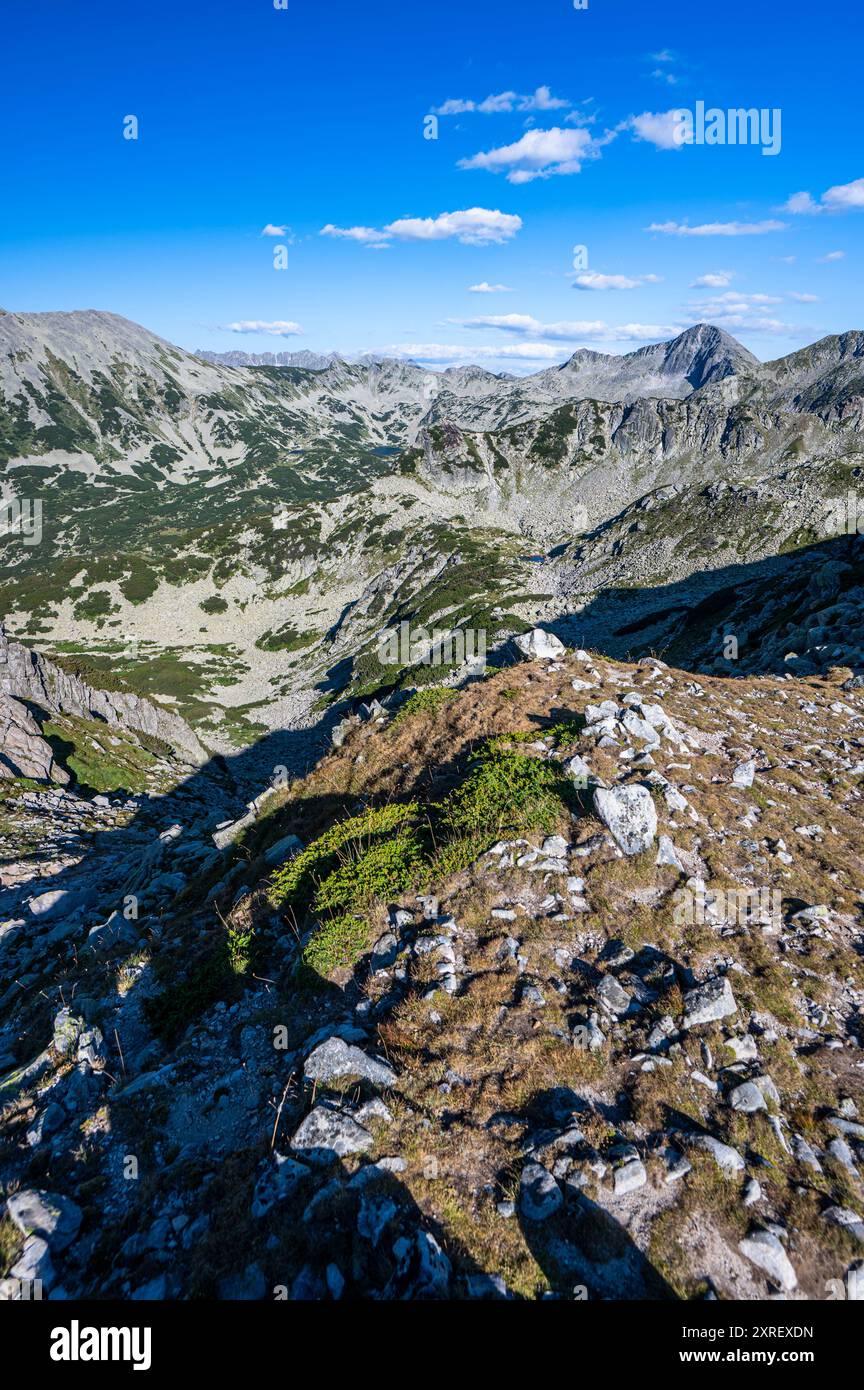 Summer landscape photo of Pirin Mountains from the Banderitsa Pass ...