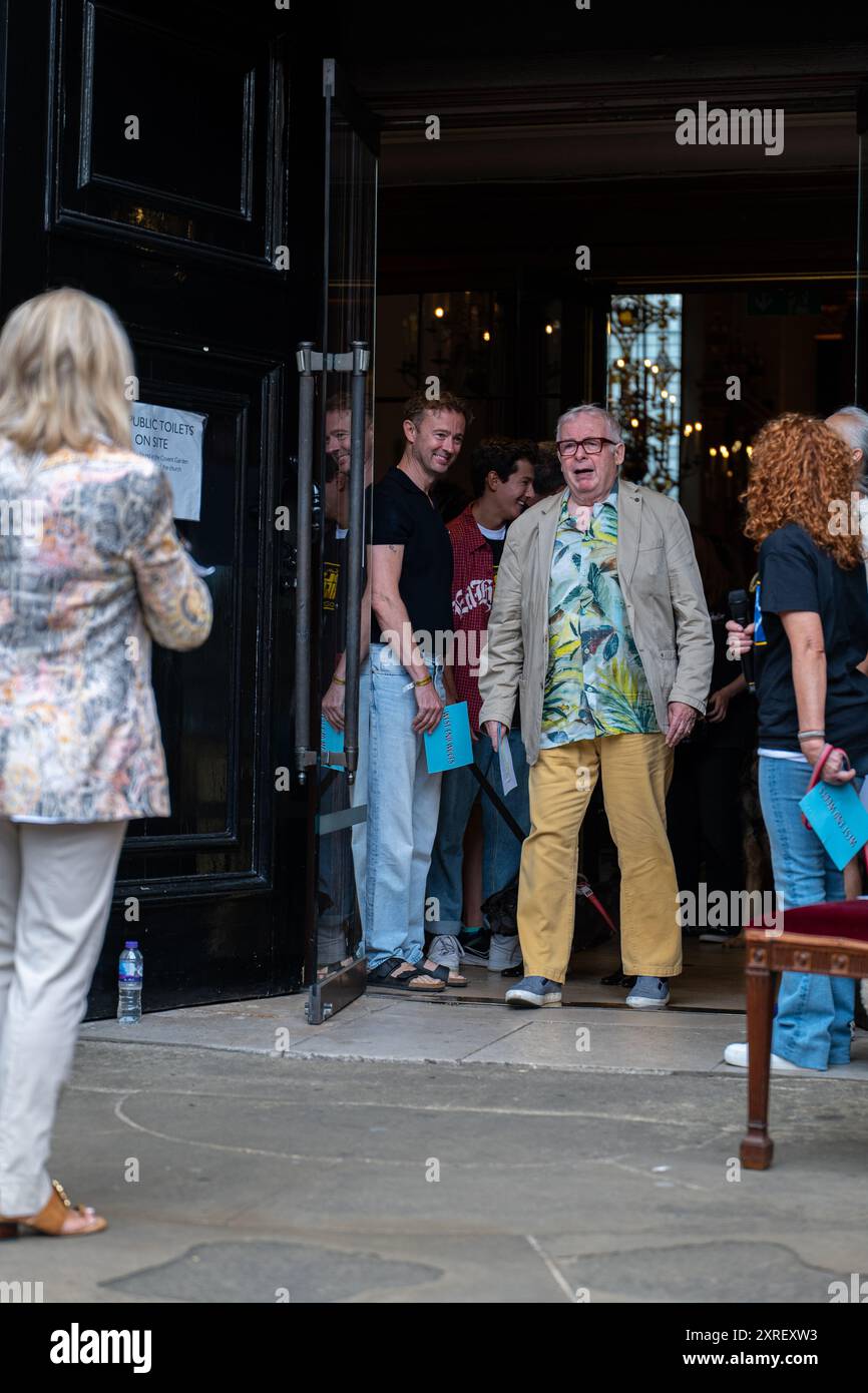 London, UK. August 10, 2024. Bernadette Peters and Elaine Page host ...