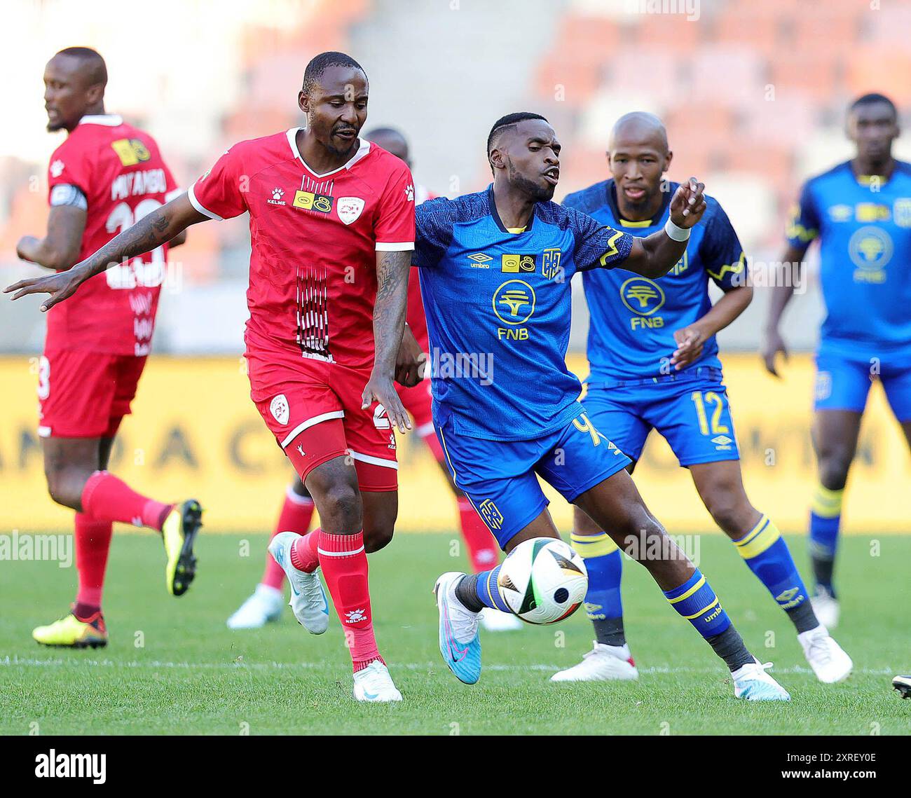 Polokwane, South Africa. August 10, 2024. Fortune Makaringe of Cape ...