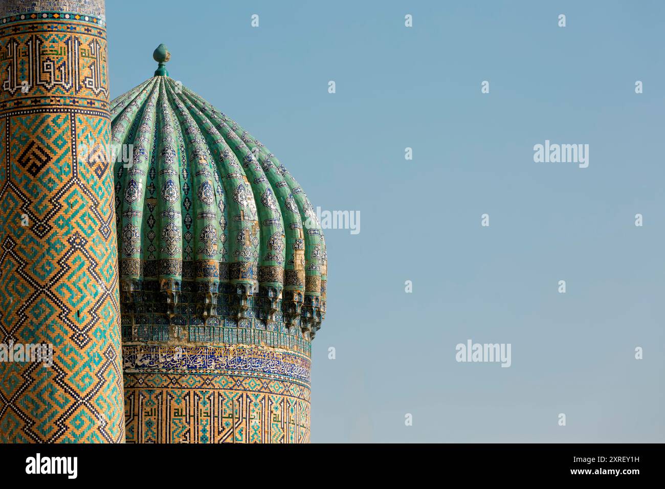 Bibi-Khanym Mosque in Samarkand, Uzbekistan, Central Asia - Built in ...