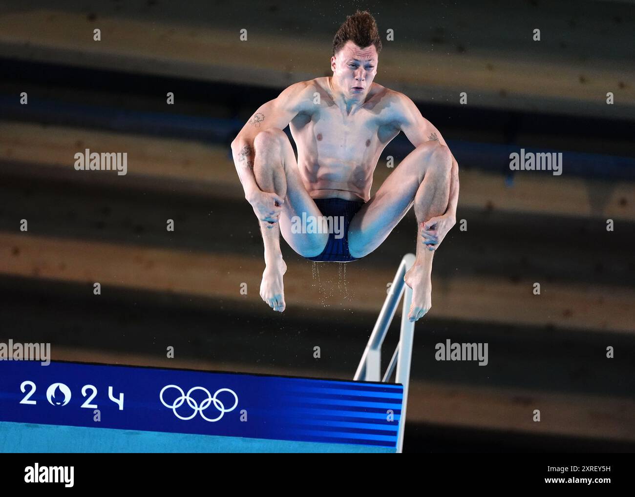 Great Britain's Noah Williams during the Men's Diving 10m Platform ...