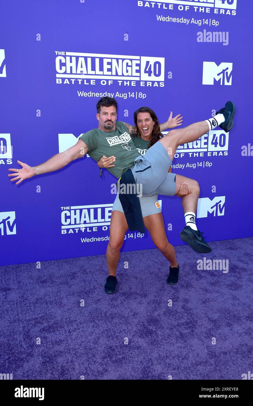 Johnny 'Bananas' Devenanzio und Emily Schromm bei der 40. Staffel der ...