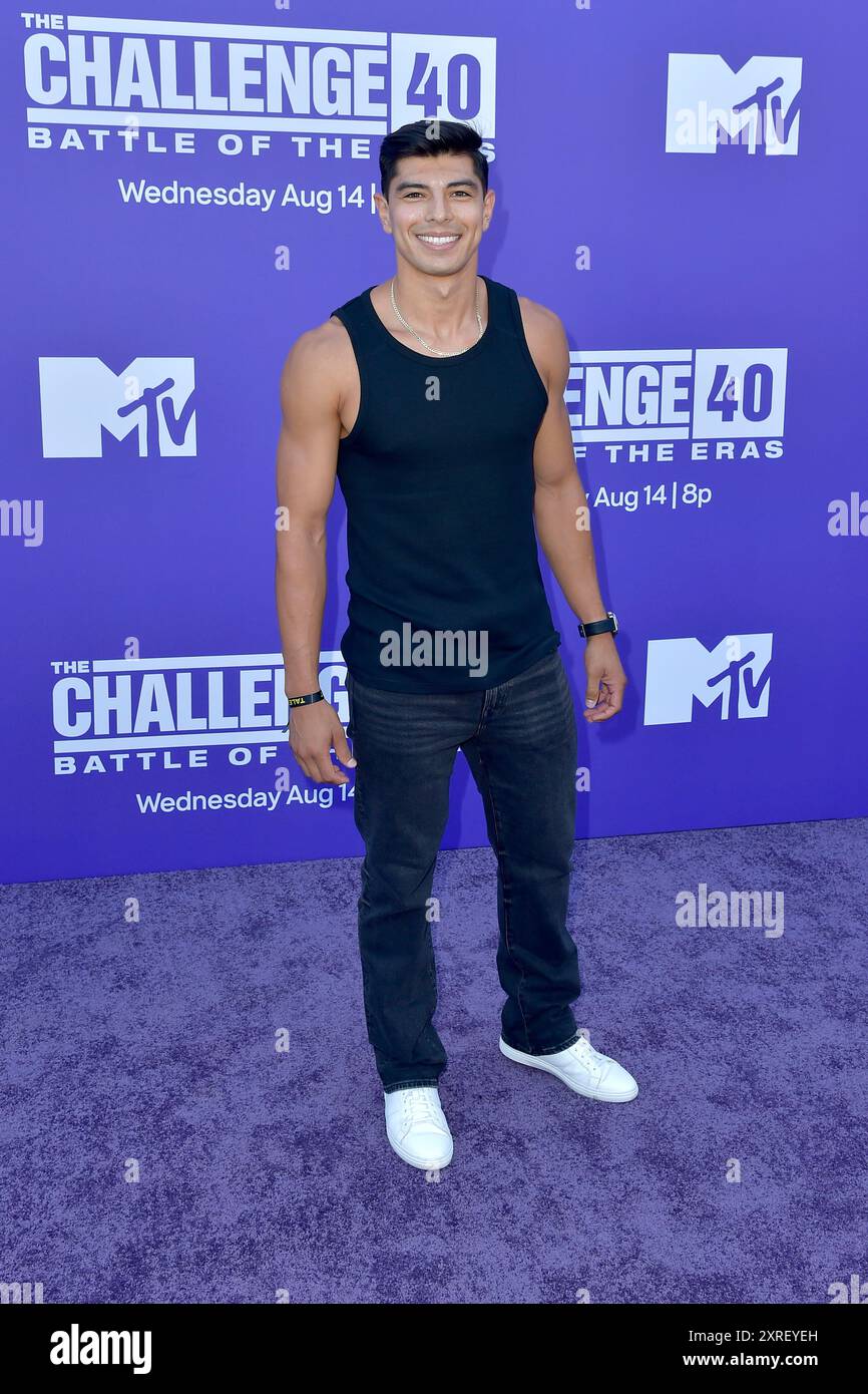 Horacio Gutierrez, bei der 40. Staffel der MTV-Reality-Wettbewerbsserie ...