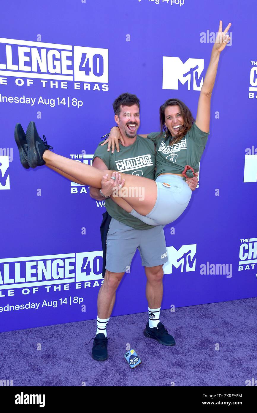 Johnny 'Bananas' Devenanzio und Emily Schromm bei der 40. Staffel der ...