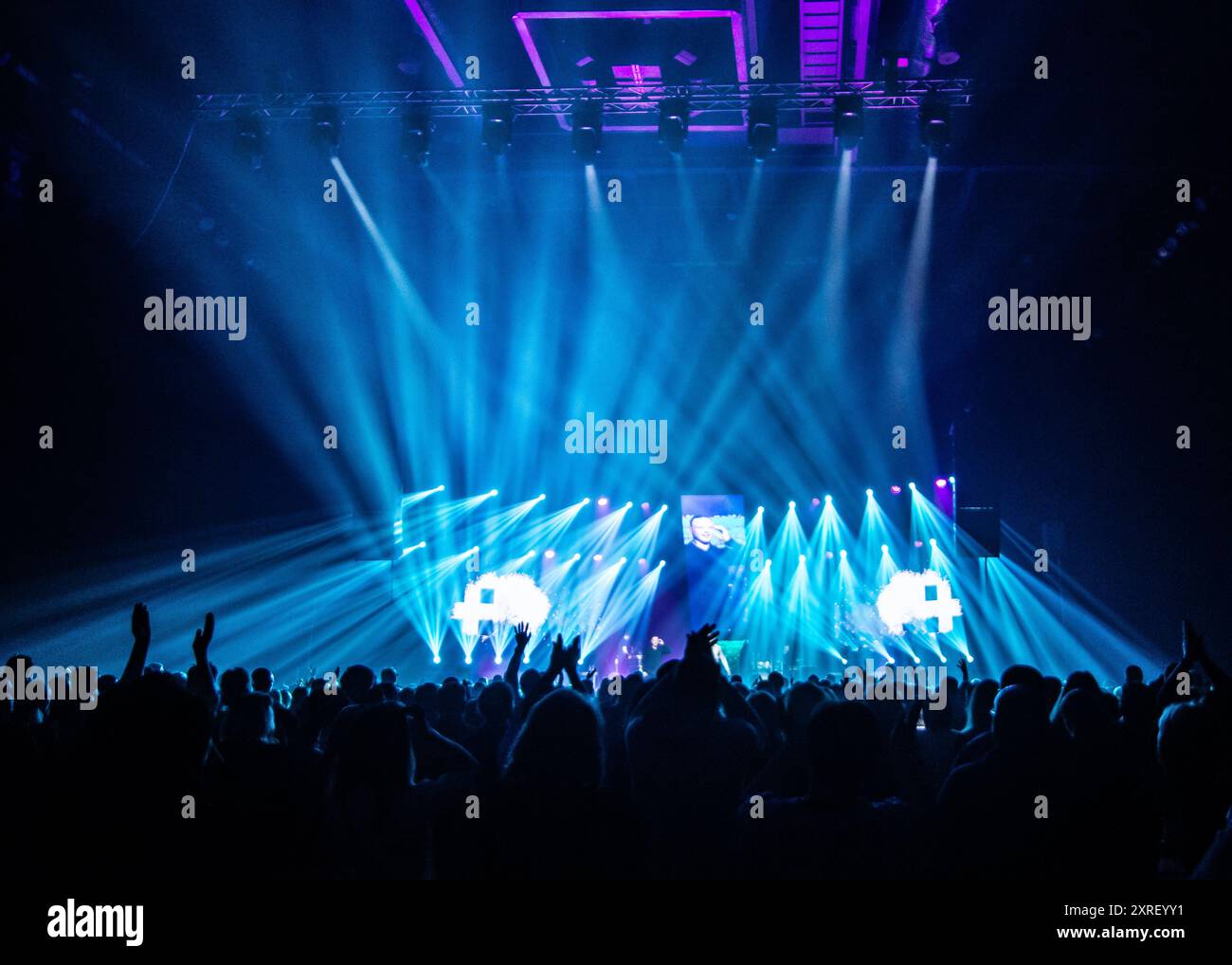A moment of a concert, an event Stock Photo - Alamy