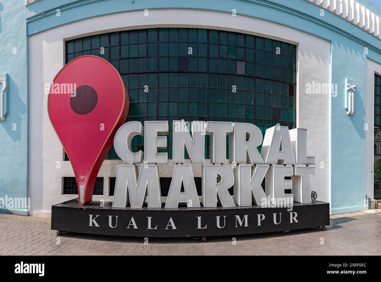 A picture of the sign outside the Central Market in Kuala Lumpur Stock ...