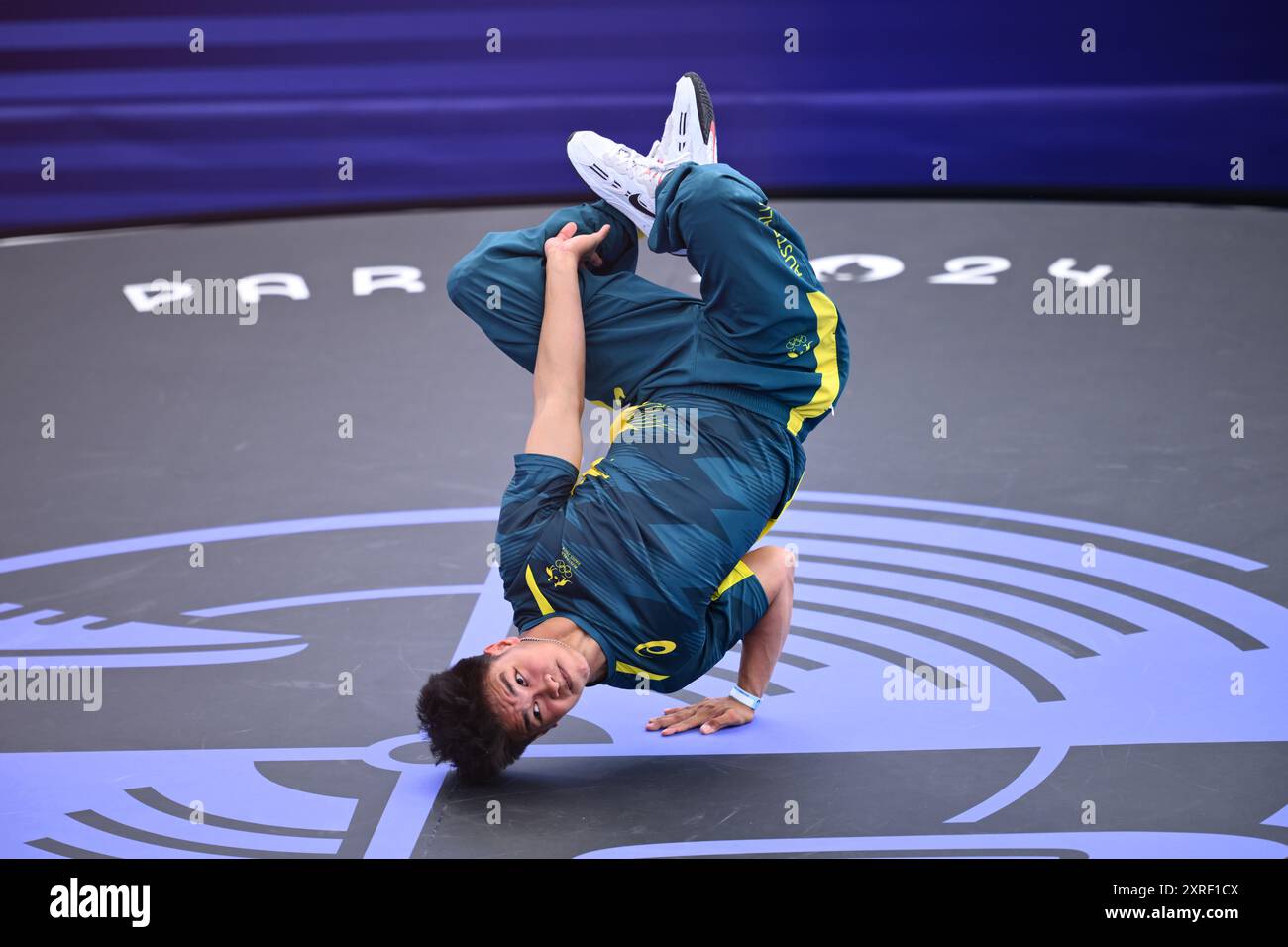 Paris, France. 10th Aug, 2024. Jeff Dunne known as “J-Attack” of ...