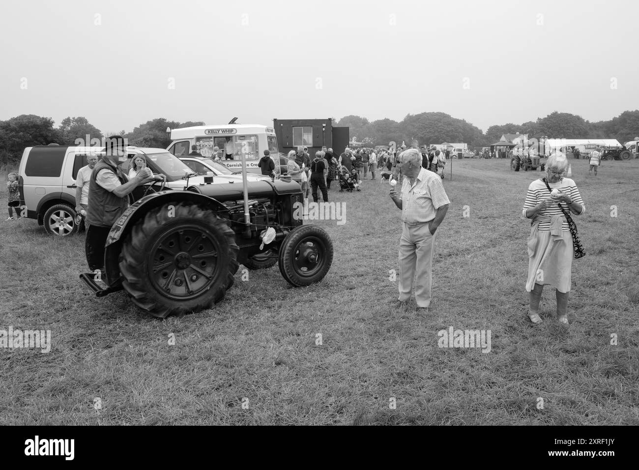 Tractor at Carnhell Green Vintage Rally 10 August 2024 Stock Photo - Alamy