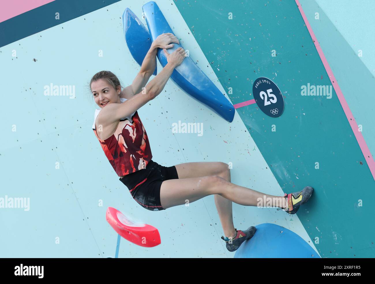 Le Bourget, France. 10th Aug, 2024. Jessica Pilz of Austria competes ...