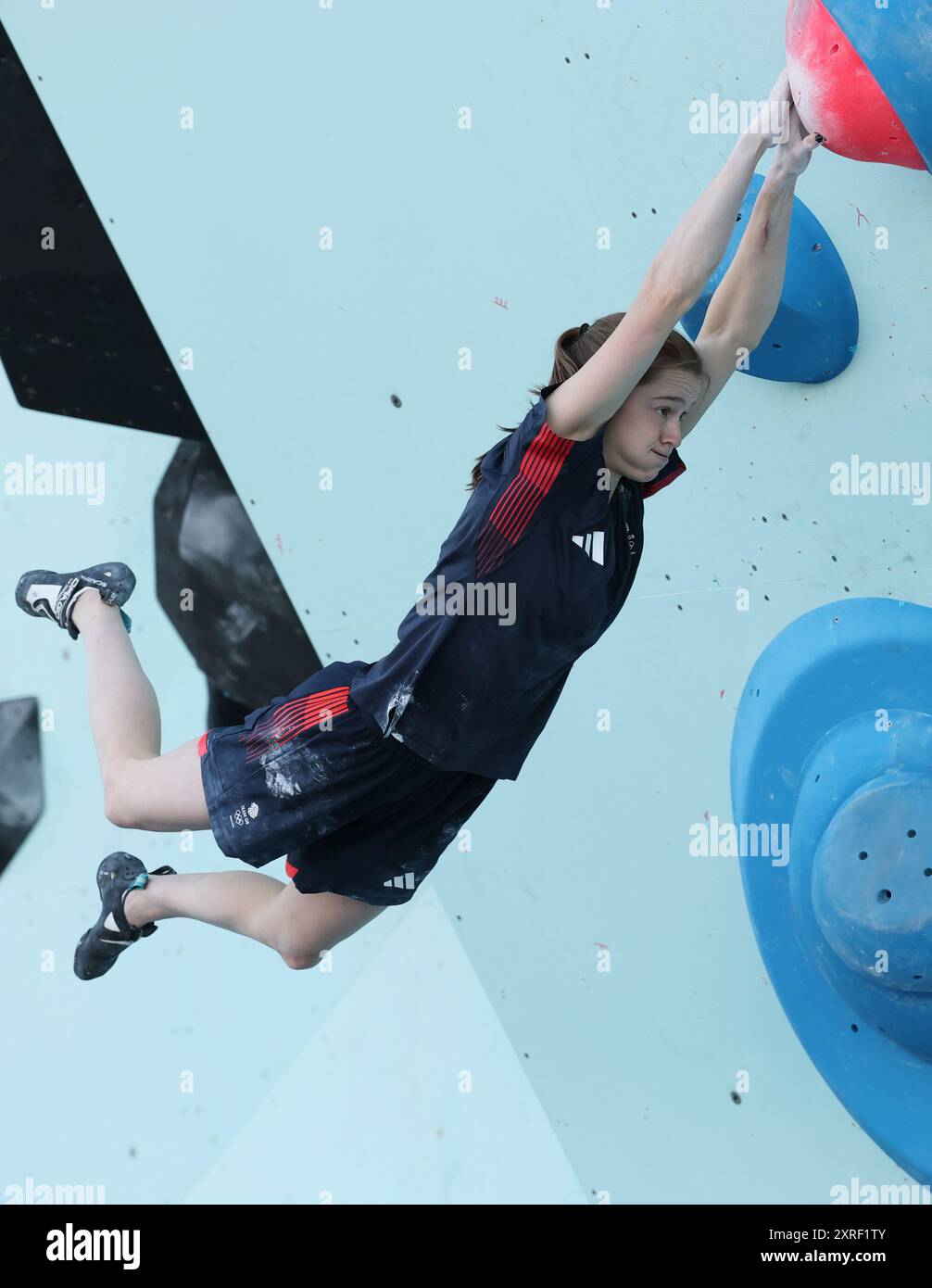 Le Bourget, France. 10th Aug, 2024. Erin McNeice of Great Britain ...