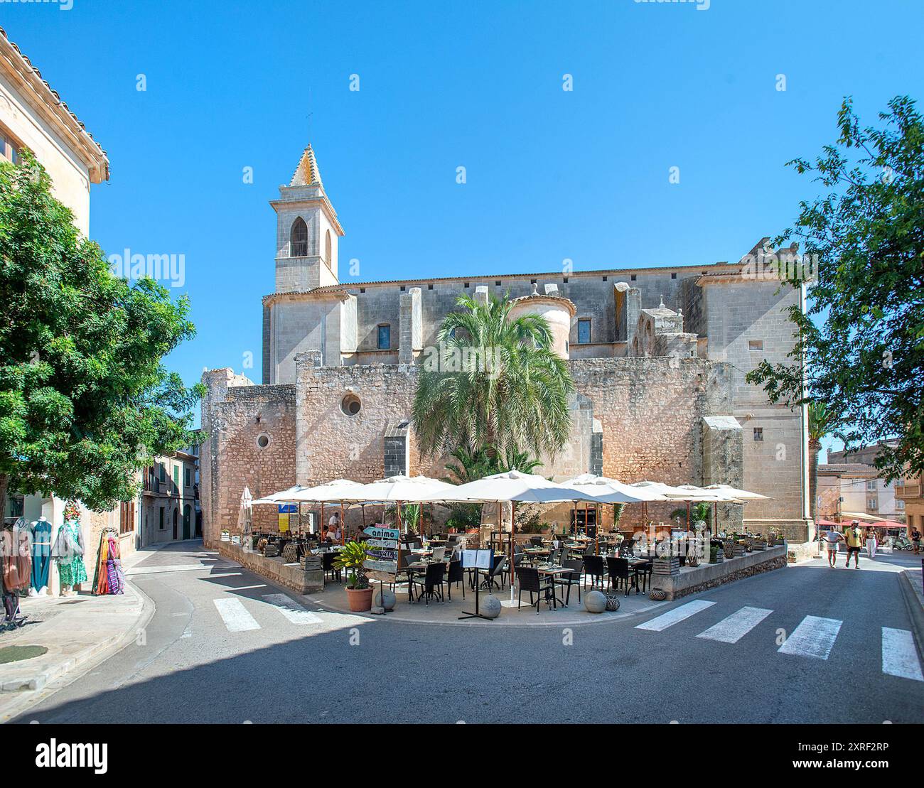 Santanyi town centre, Mallorca, Balearics, Spain Stock Photo - Alamy