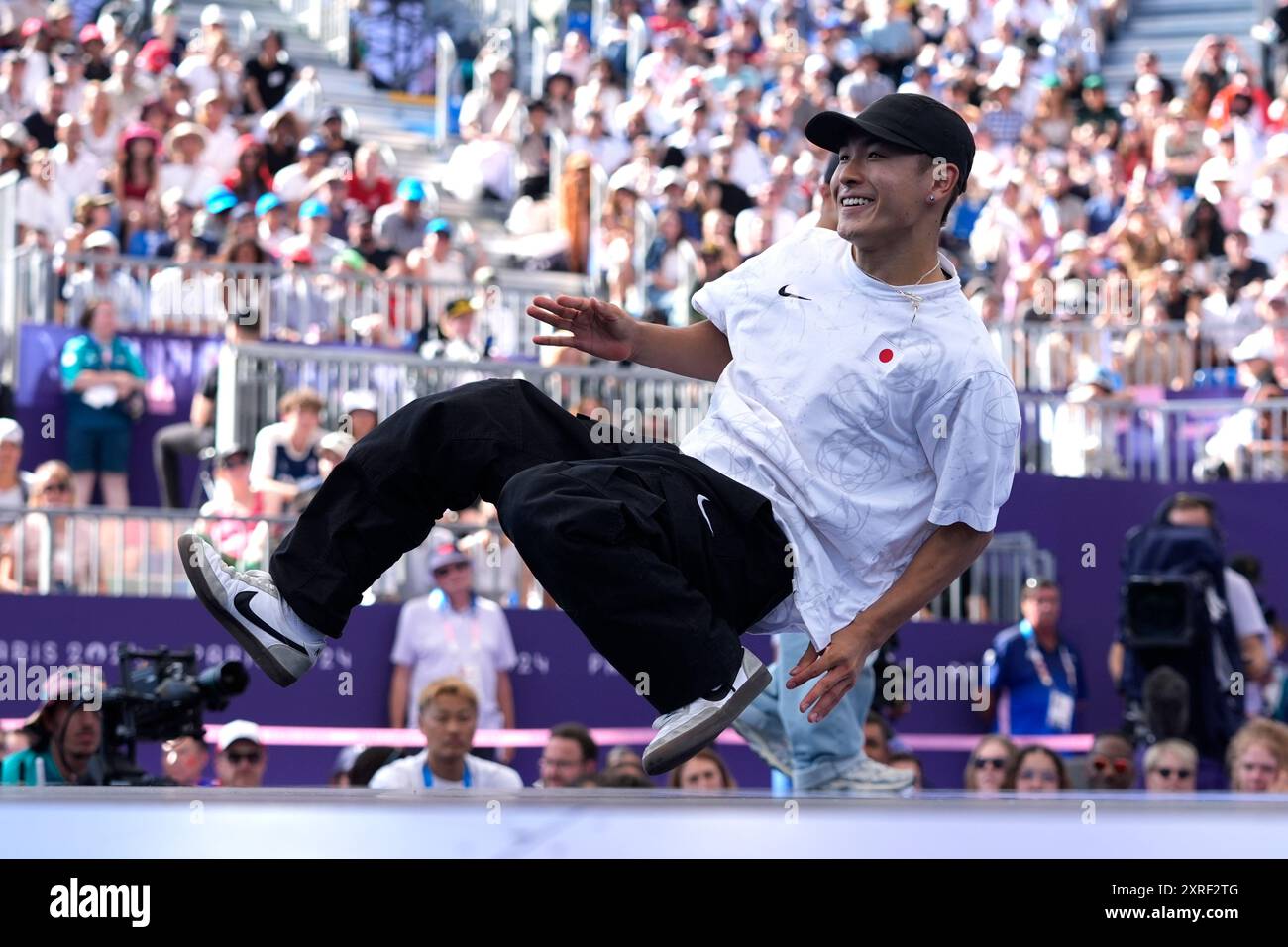 Japan's Shigeyuki Nakarai, known as B-Boy Shigekix competes during the ...