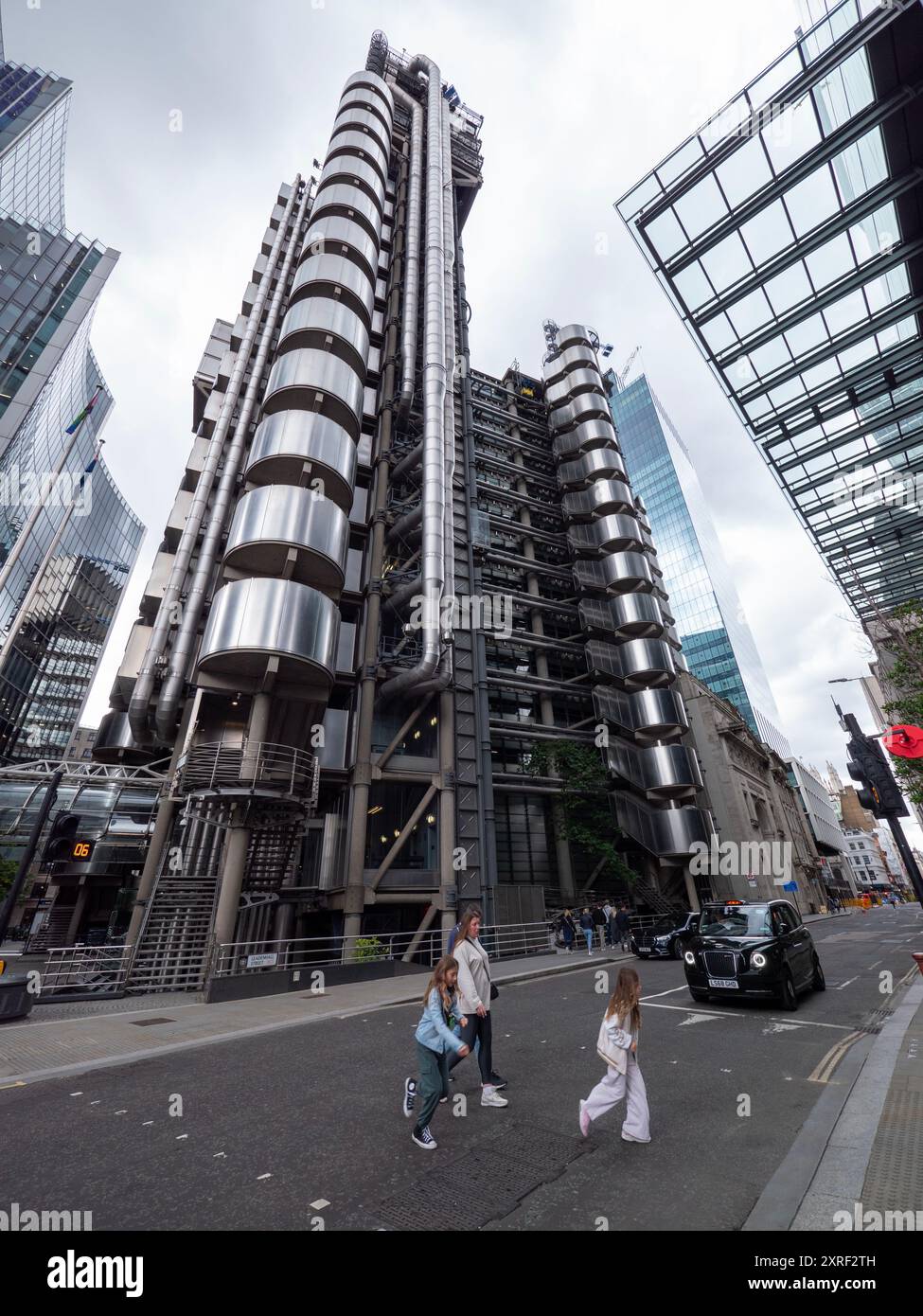 The Lloyd's building City of London the headquarters of the insurance ...