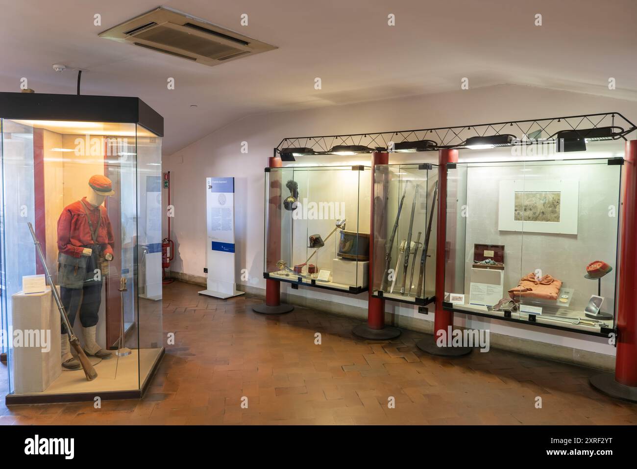 Armoury exhibition room in Castel Sant Angelo (Castle of the Holy Angel ...
