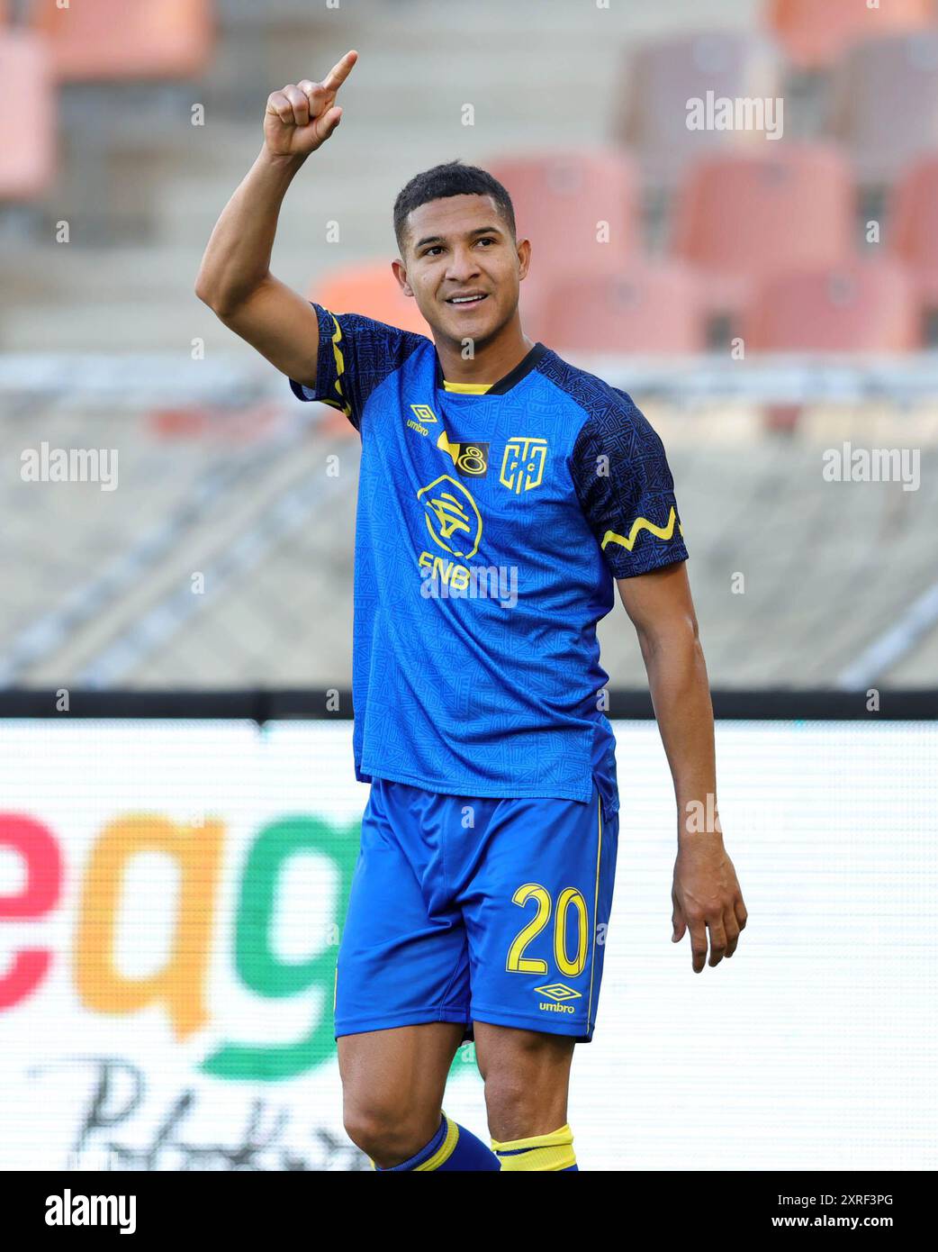 Polokwane, South Africa. August 10, 2024. Darwin Gonzalez Mendoza of ...