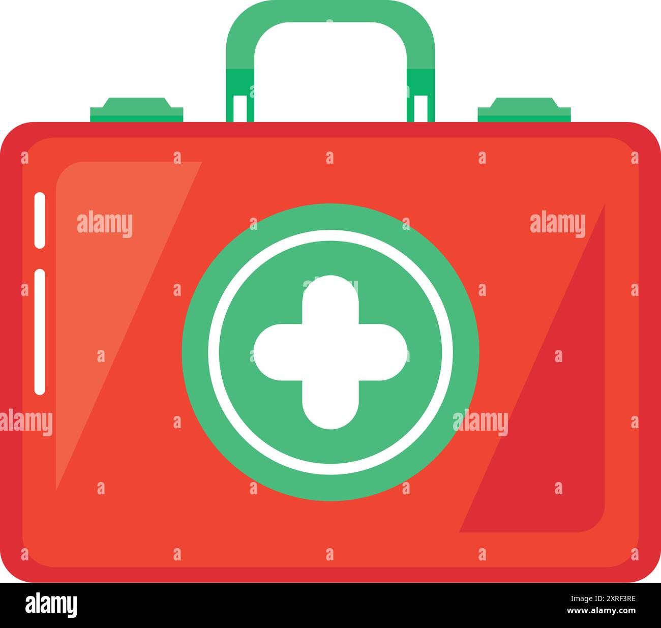 medical first aid kit with thermometer Stock Vector Image & Art - Alamy