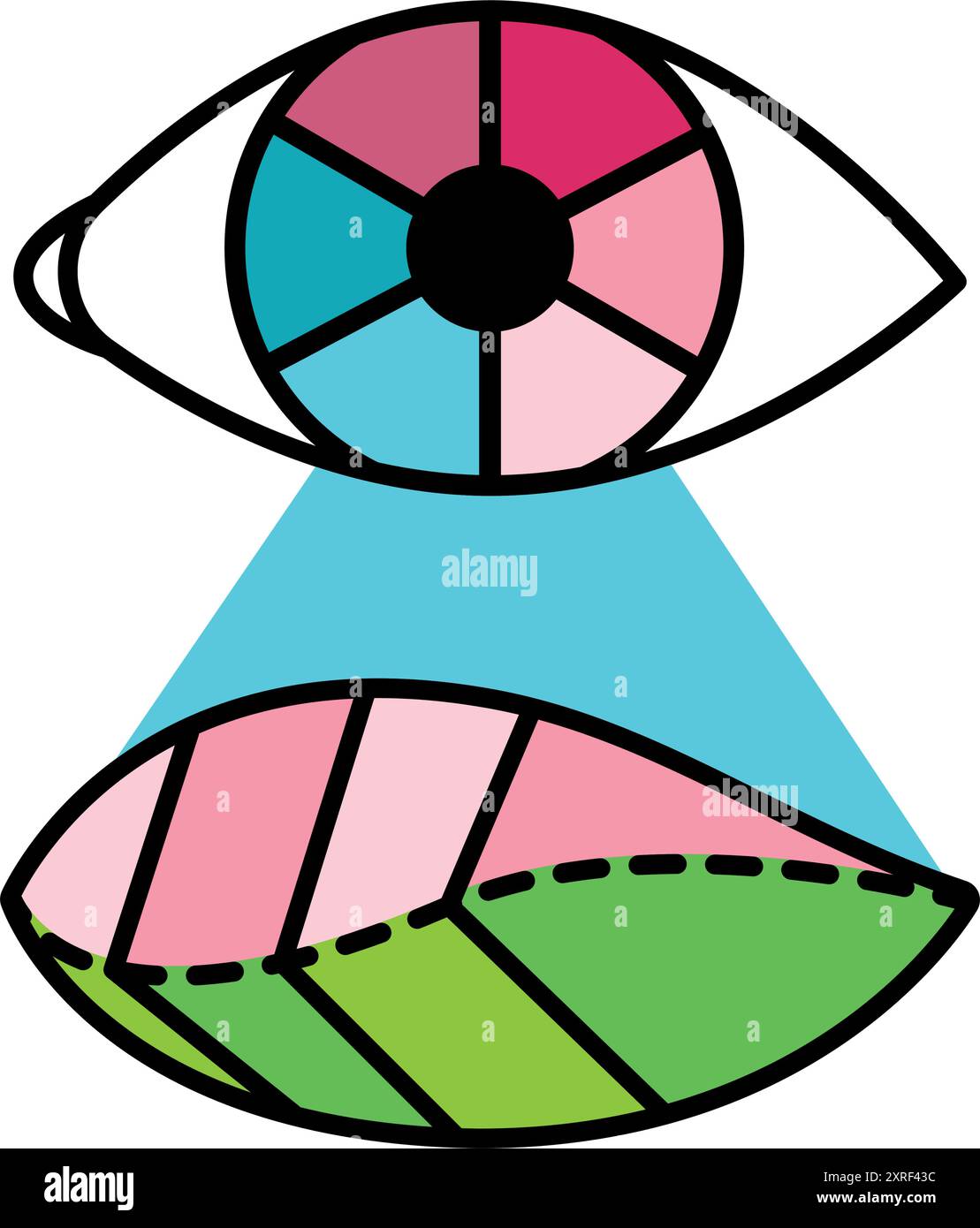 tritan deficiency disease color vision Stock Vector Image & Art - Alamy