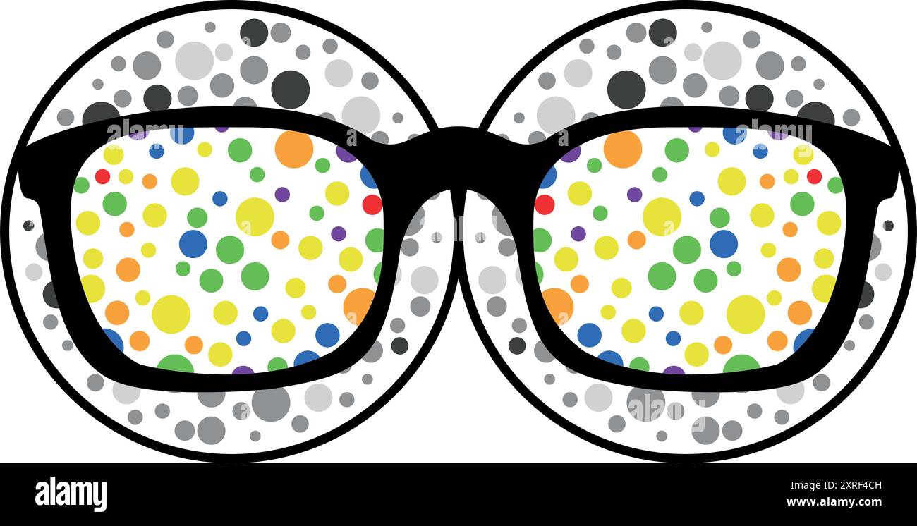 Color blindness syndrome hi-res stock photography and images - Alamy
