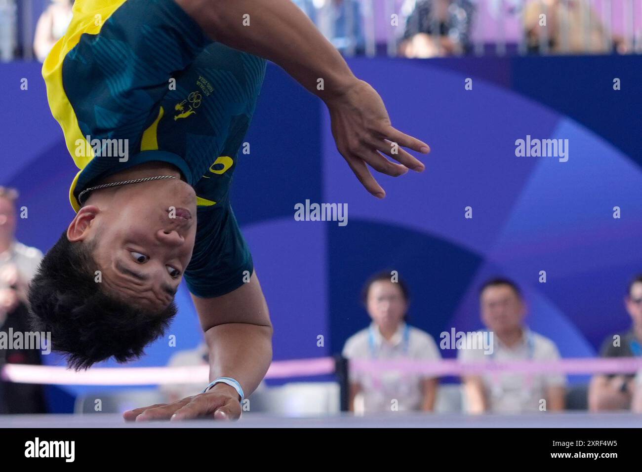 Australia's Jeffrey Dan Arpie Dunne, known as B-Boy J Attack competes ...