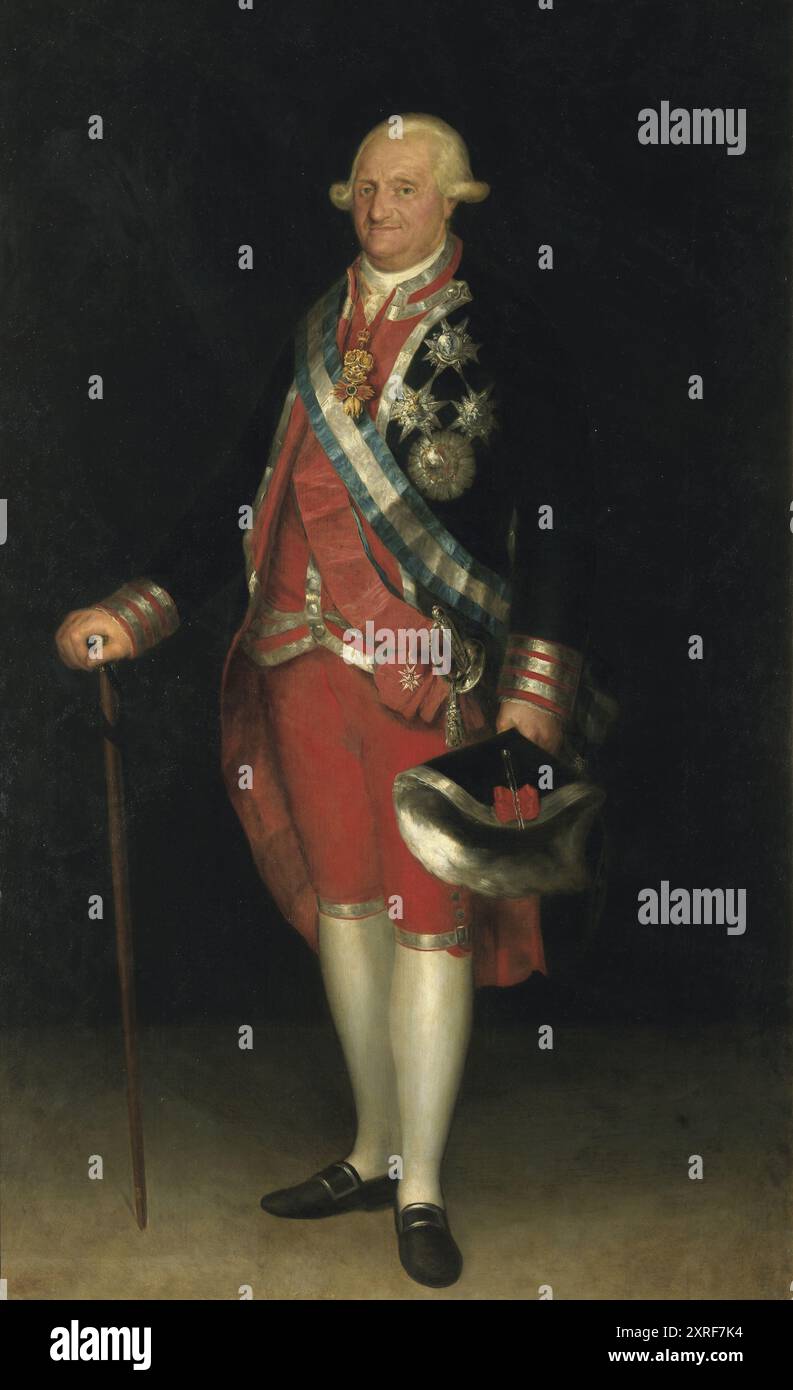 Charles IV in the Uniform of a Colonel of the Royal Guard painting by ...